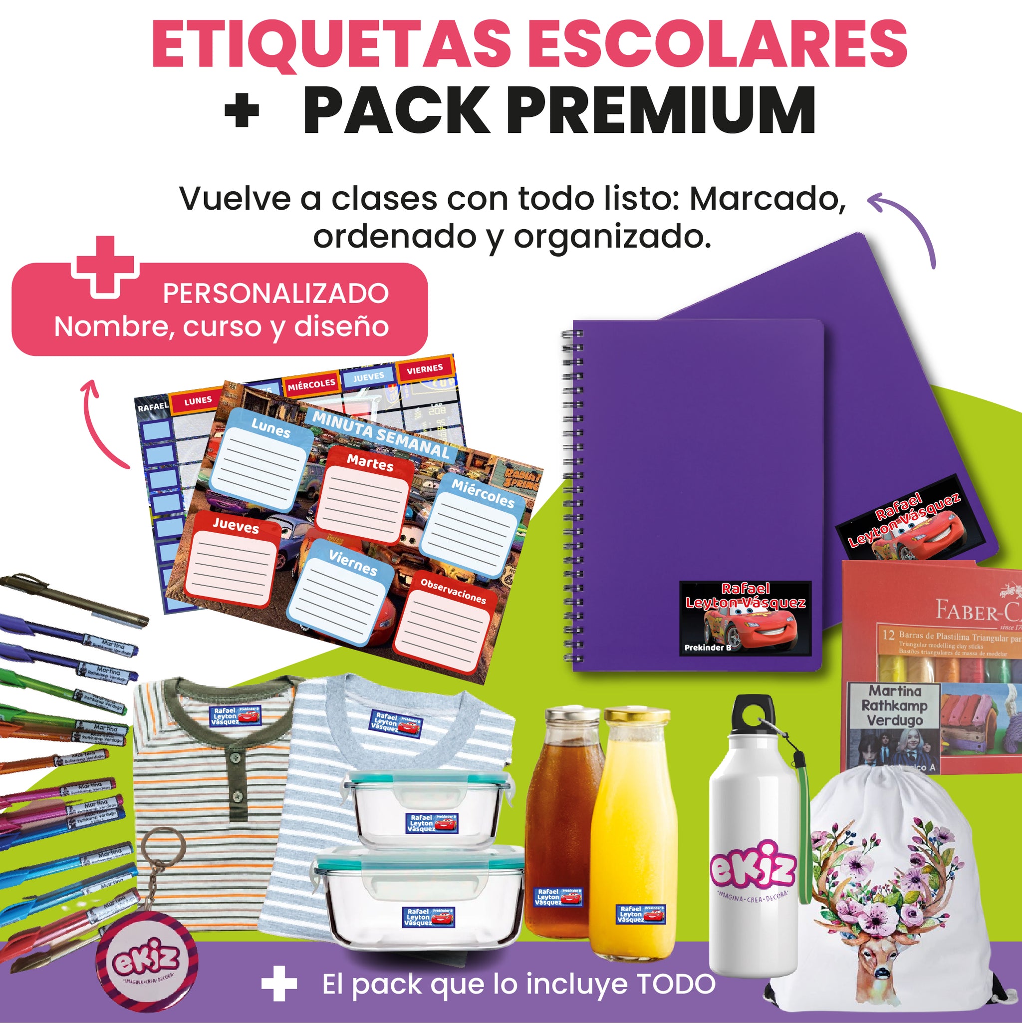 Etiquetas Escolares – Ekiz